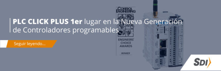 PLC CLICK PLUS 1er lugar en la Nueva Generación de Controladores | SDI